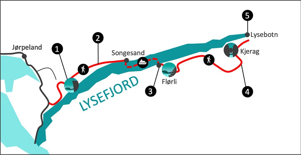 Plan your stay - Lysefjorden 365